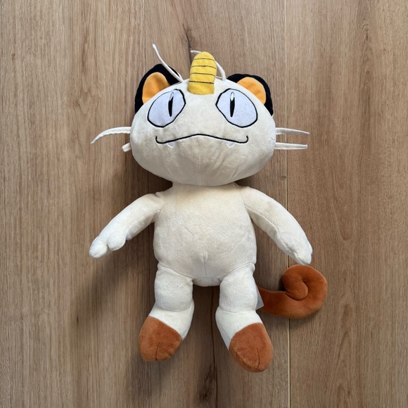 Pokemon | Toys | Buildabear Workshop Pokemon Meowth 8 Stuffed Plush ...